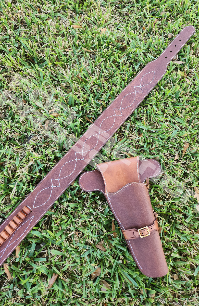 Man With No Name Inspired Costume Gun Belt TraywickDesigns man-with-no-name-inspired-costume-gun-belt-traywickdesigns