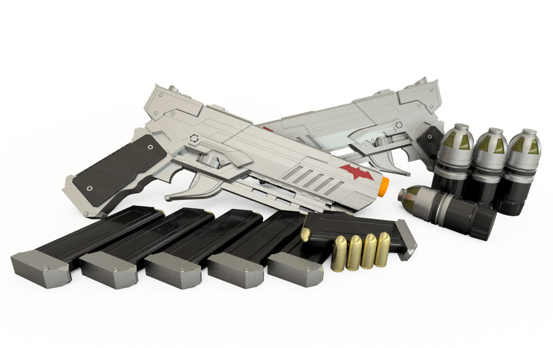 Red Hood Inspired Gun Package - Kit – TraywickDesigns