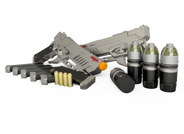 Red Hood Inspired Gun Package - Kit – TraywickDesigns